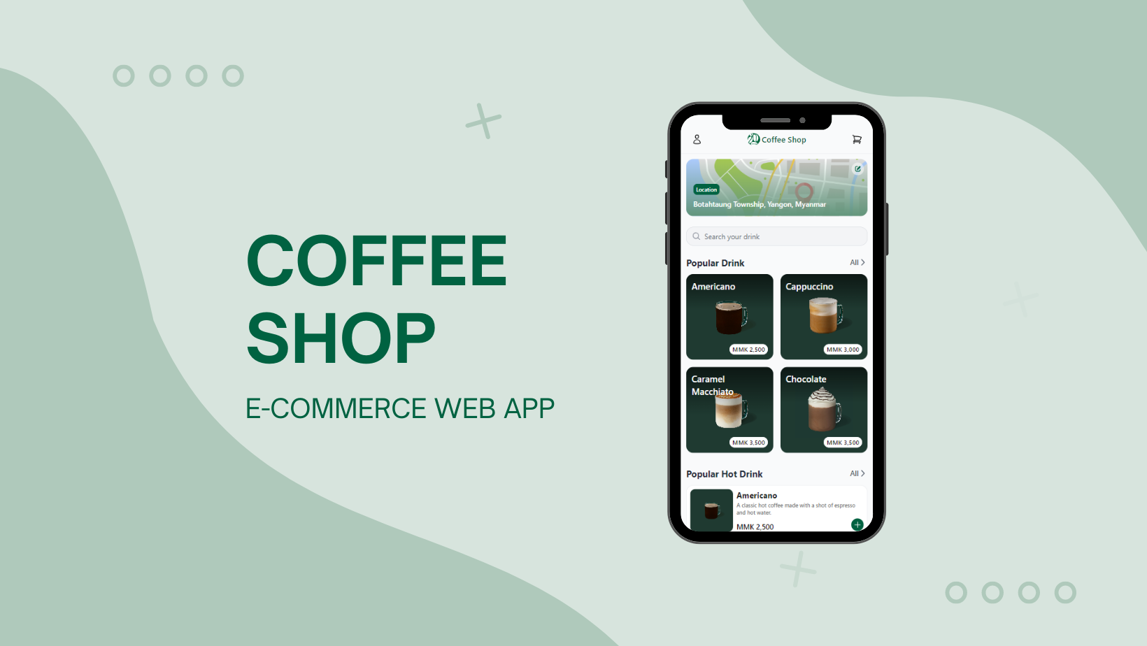 A Modern Coffee Shop App | Project